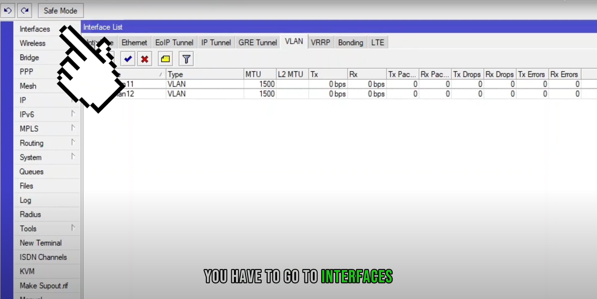 How to Configure VLAN on MikroTik RouterOS – Zonat Solutions