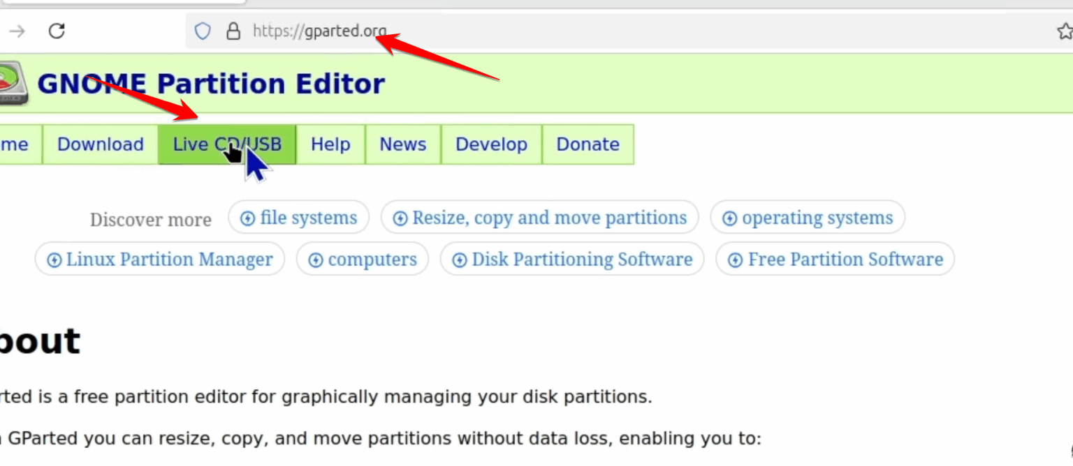 GParted Partition Manager | Step-by-Step Guide for Beginners – Zonat ...