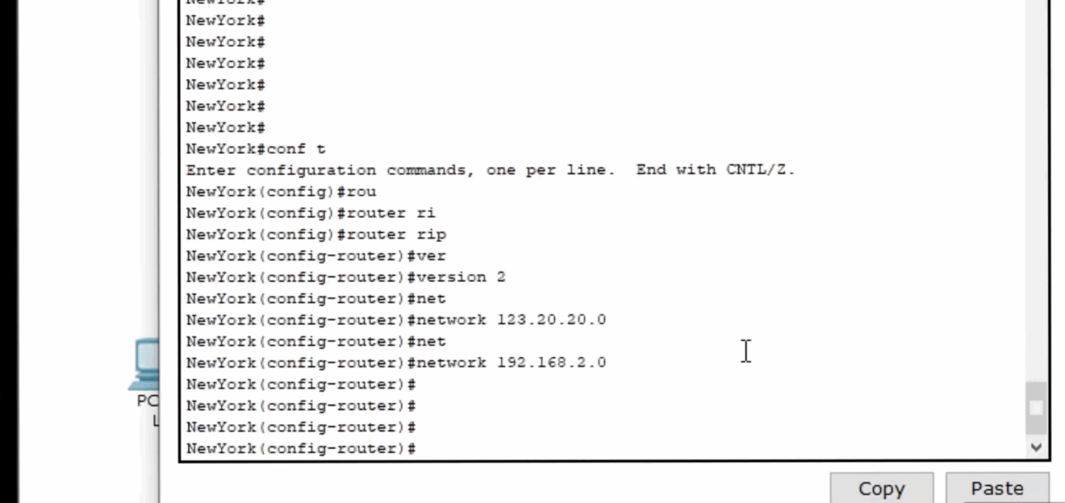 How to configure RIP version 2 on Cisco Packet Tracer | Cisco Series ...